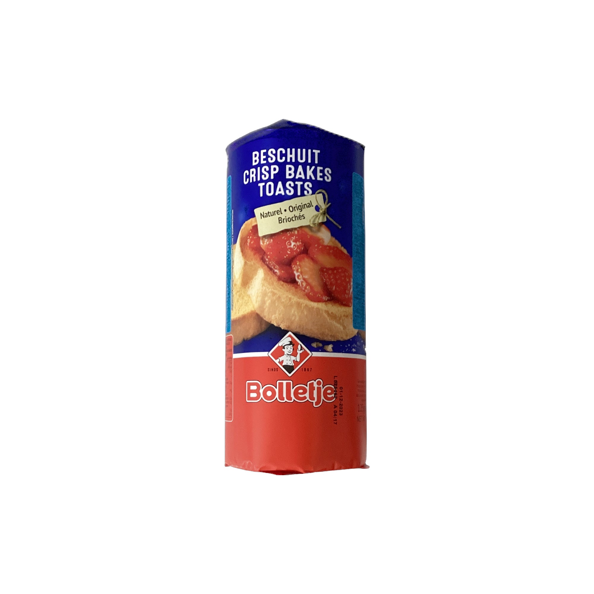 Bolletje Beschuit Crispbakes Rusk Original (blue) | A Touch of Dutch