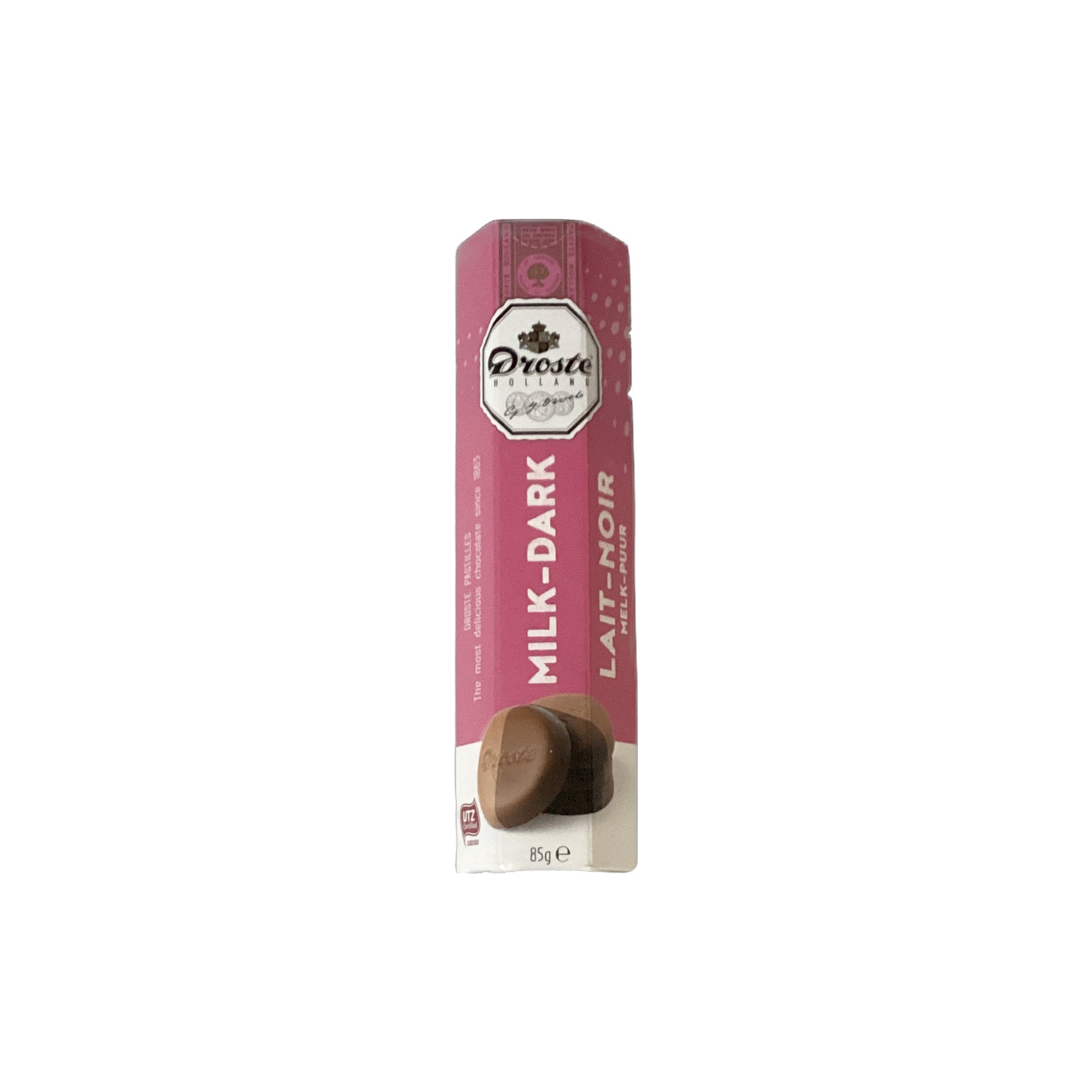 Droste Pastilles Milk/Dark Chocolate (pink) | A Touch of Dutch